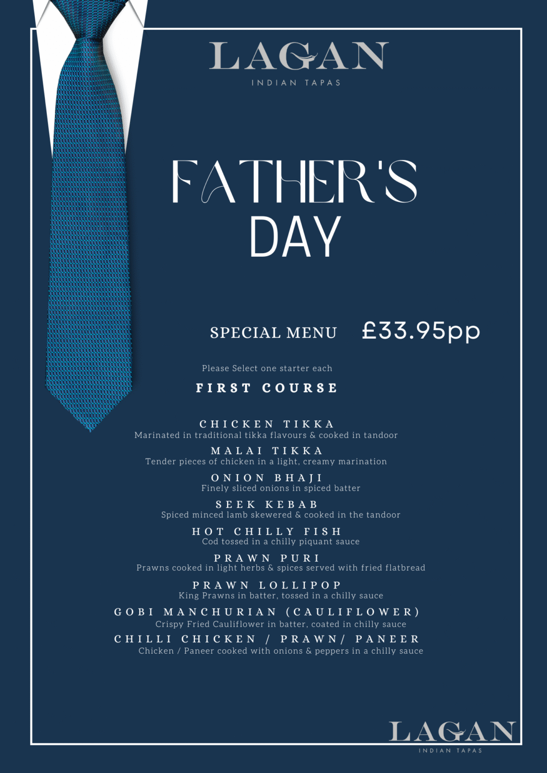 Fathers Day | Lagan Indian Tapas Nottingham
